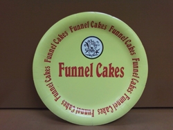 Funnel Cake Plates