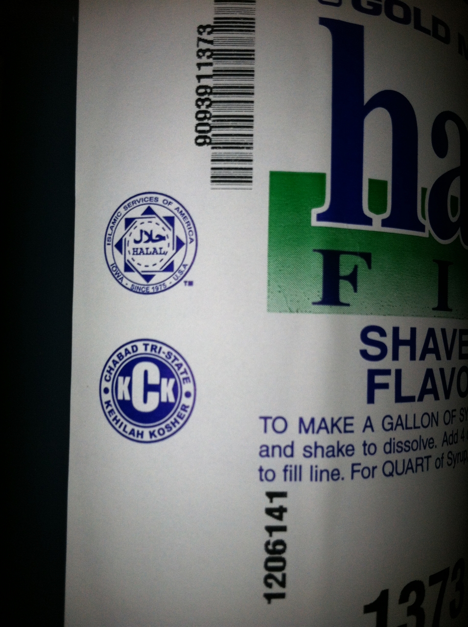 Shave Ice Sno Kone Concentrates