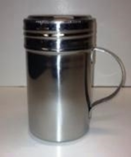 Stainless Steel Dredge Salt Shaker with handle