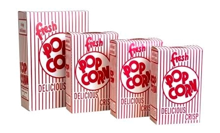 Popcorn Boxes Closed top