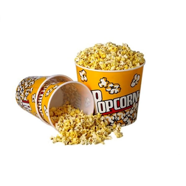 Plastic Popcorn Tubs Reusable