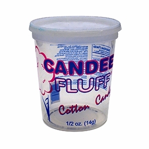 Small Candee Fluff Containers