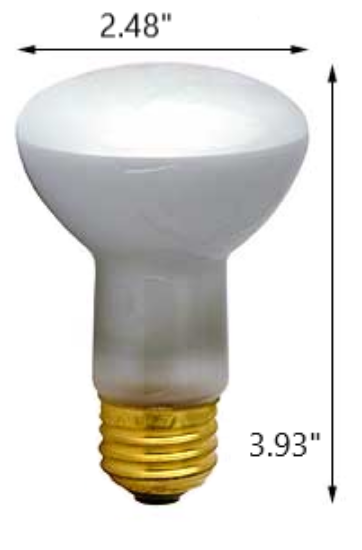 Light Bulb 45 Watt Shatterproof