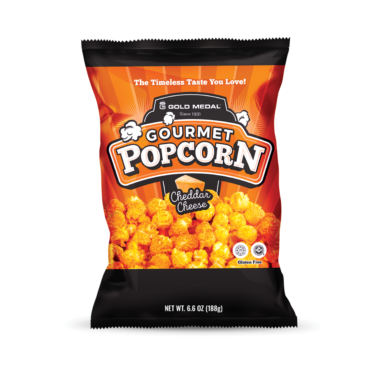 Cheddar Cheese Corn LARGE 6.6oz bags 3736