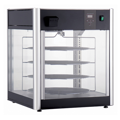 Commercial Rotating Heated & Humidified Holding Display Merchandiser ...