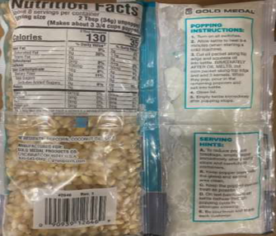 Mega Pop® White Corn Oil Salt Kit with Coconut Oil for 8-oz. Kettle 2646