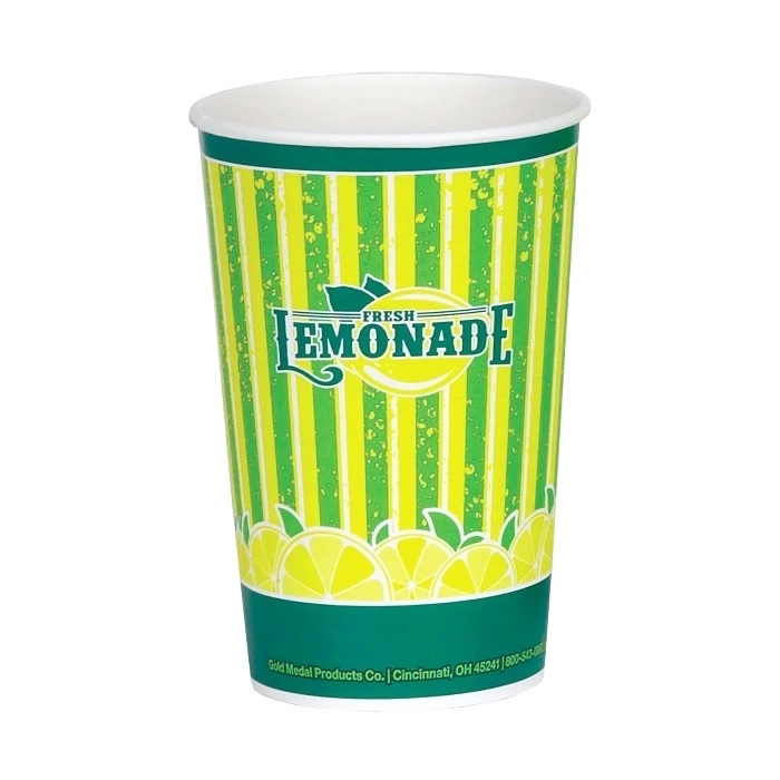 Lemonade Cups and Lids 16 and 32 oz.