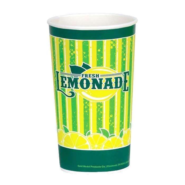 Lemonade Cups and Lids 16 and 32 oz.