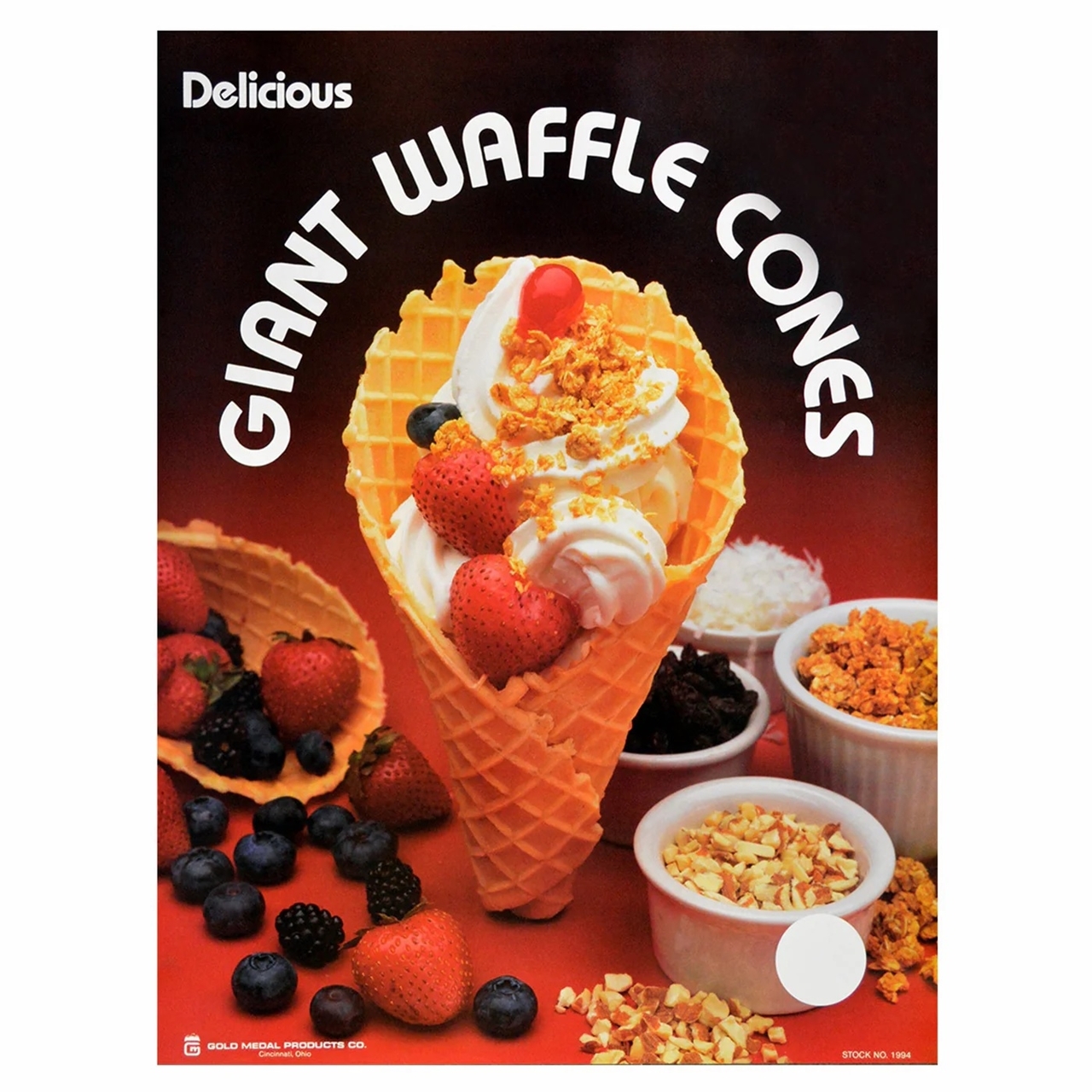 Old Fashioned Vanilla Waffle Cone Mix 8209