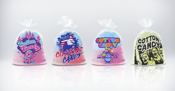 Baby Unicorn Dragon Cotton Candy Bags 3056