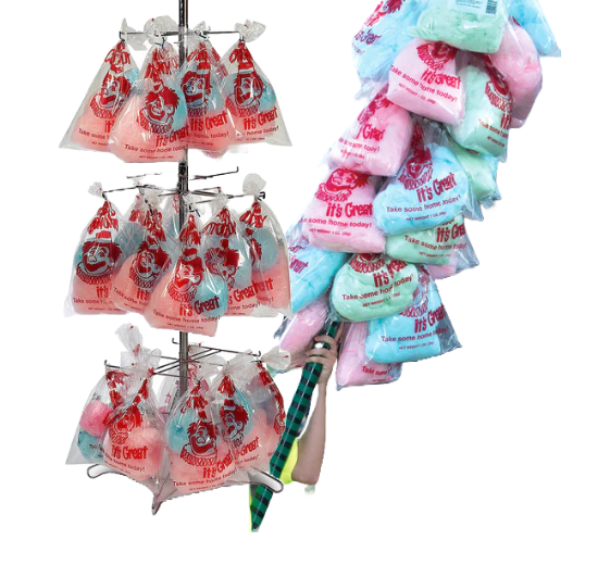 Printed Quick Pak Cotton Candy Bags 3065
