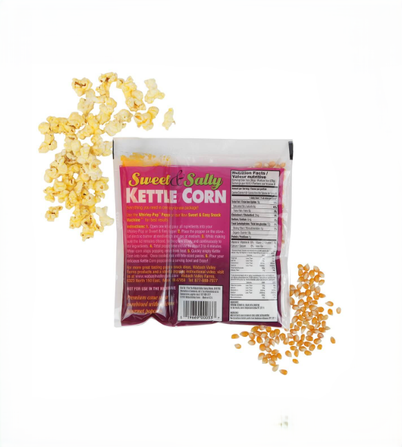 WABASH VALLEY Sweet & Salty Kettle Corn All-Inclusive Popping Kits