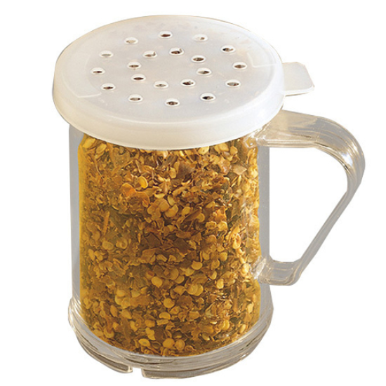 Plastic Shaker Dredge with Handle - 10 oz.