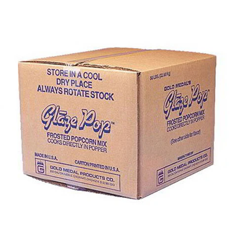 Bulk Glaze Pop 50lb (22.7kg) Bag in box GOLD MEDAL
